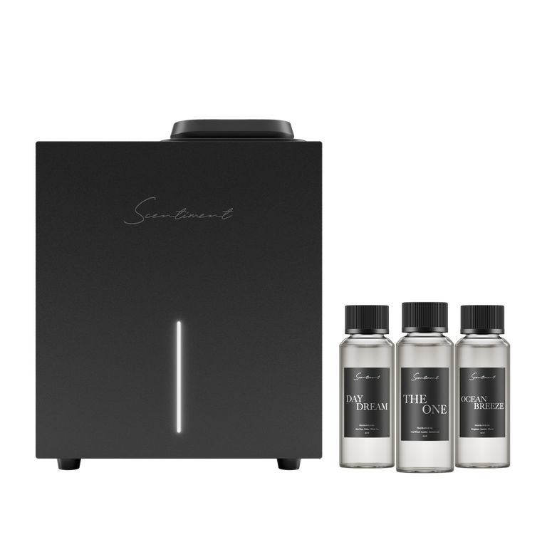 Scent Diffuser With 5-Star Hotel Scents Discovery Kit for Home & Car ...