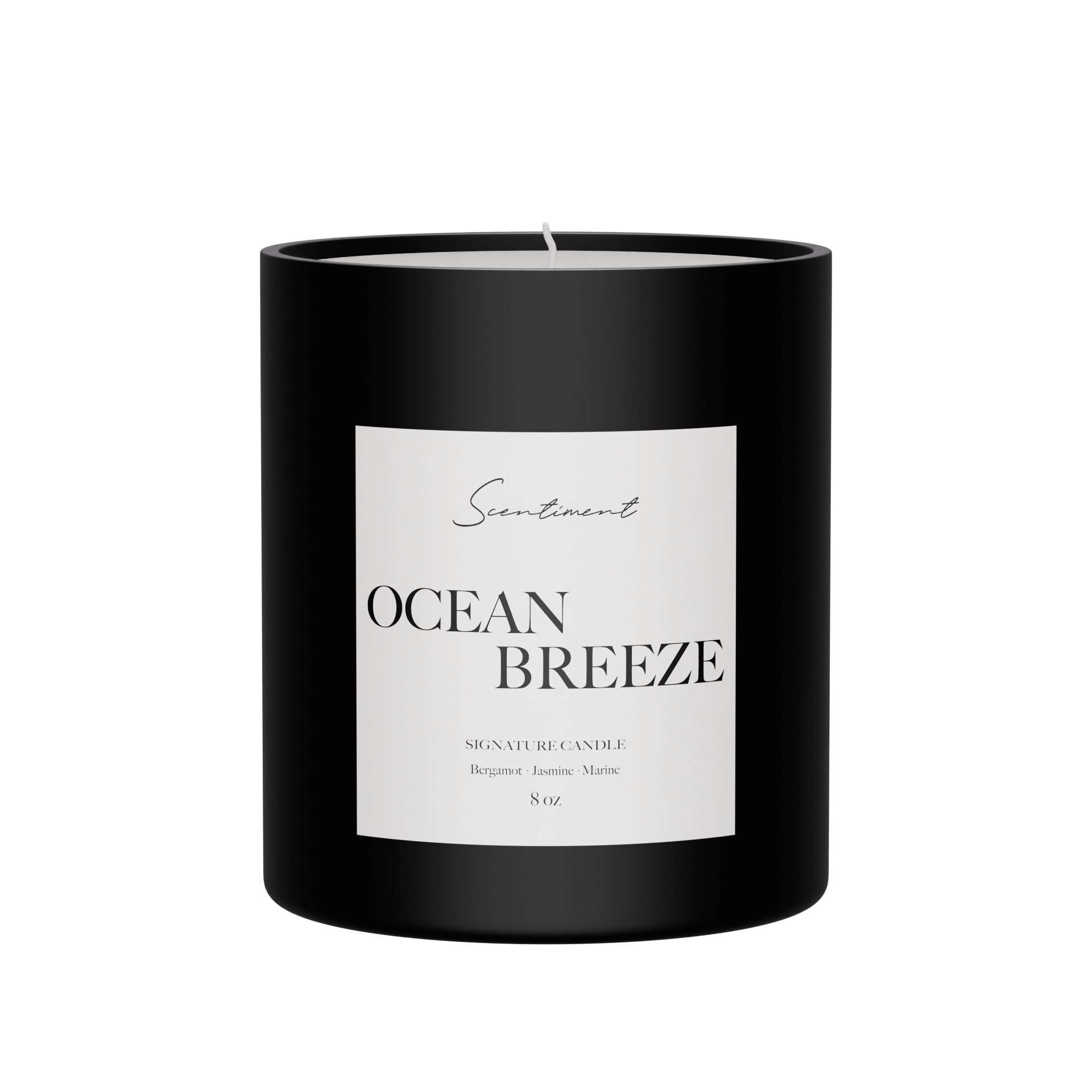 The Ritz-Carlton® Inspired Scented Candle – Ocean Breeze – Scentiment