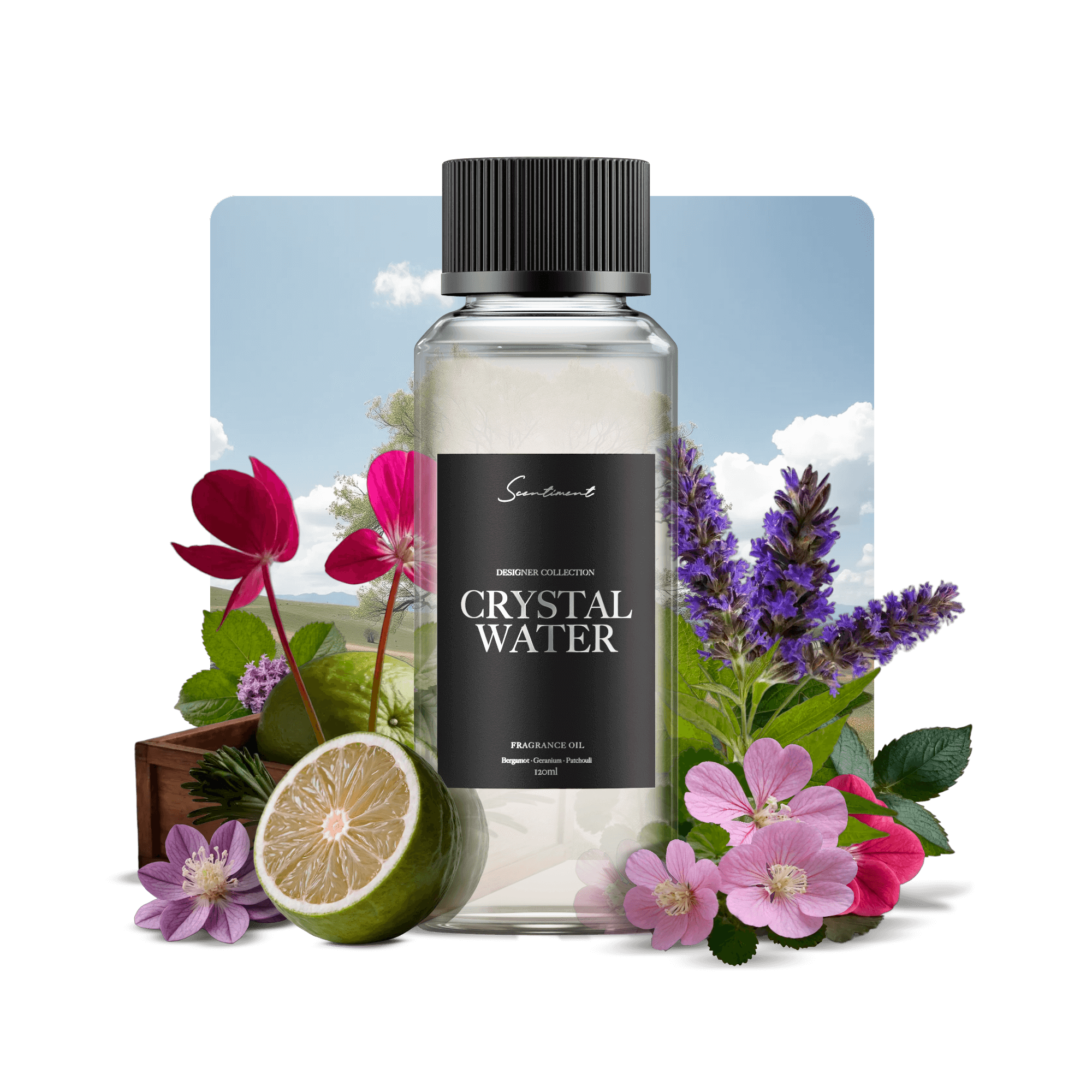 Crystal Water Fragrance Oil Inspired by Armani Aqua Di Gio® Perfrume ...